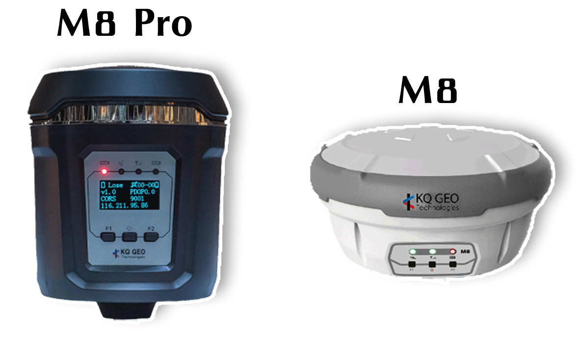 review อุปกรณ์รังวัดเก็บค่าพิกัดดาวเทียม GNSS ยี่ห้อ KQGEO รุ่น M8 Pro