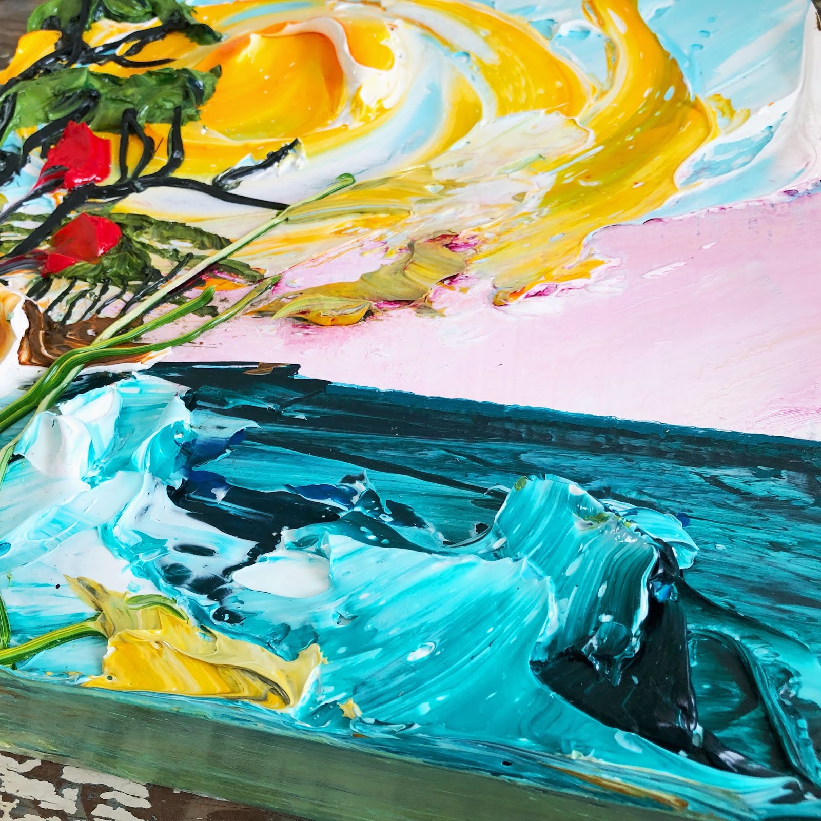 My Justin Gaffrey painting