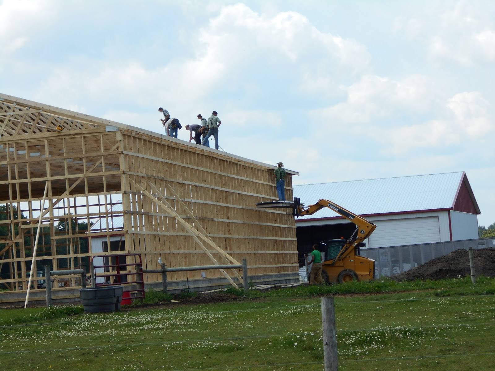 New York State of Mind: AMISH AND OLD ORDER MENNONITE BARN RAISING