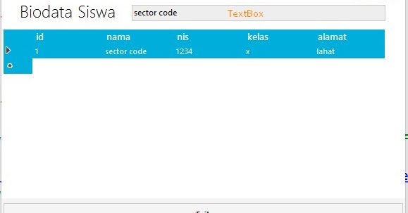 C Filter Datagridview Using Textbox Mysql Database Source Code Kode Ajaib
