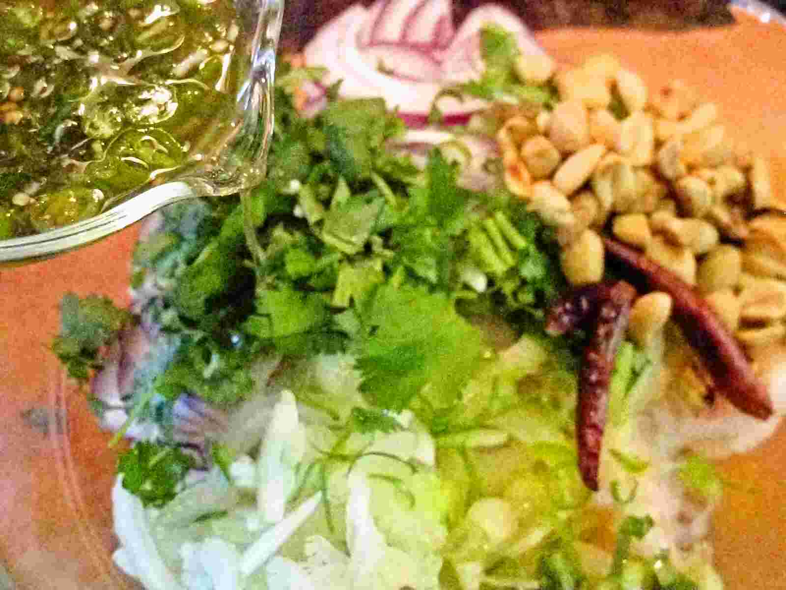 Recipes for Tom: Yum woon sen / bean noodle salad