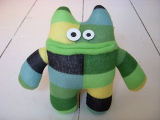 Sophie Wilson//Design Context: Image//Scale/Frame/Format//Monster socks.