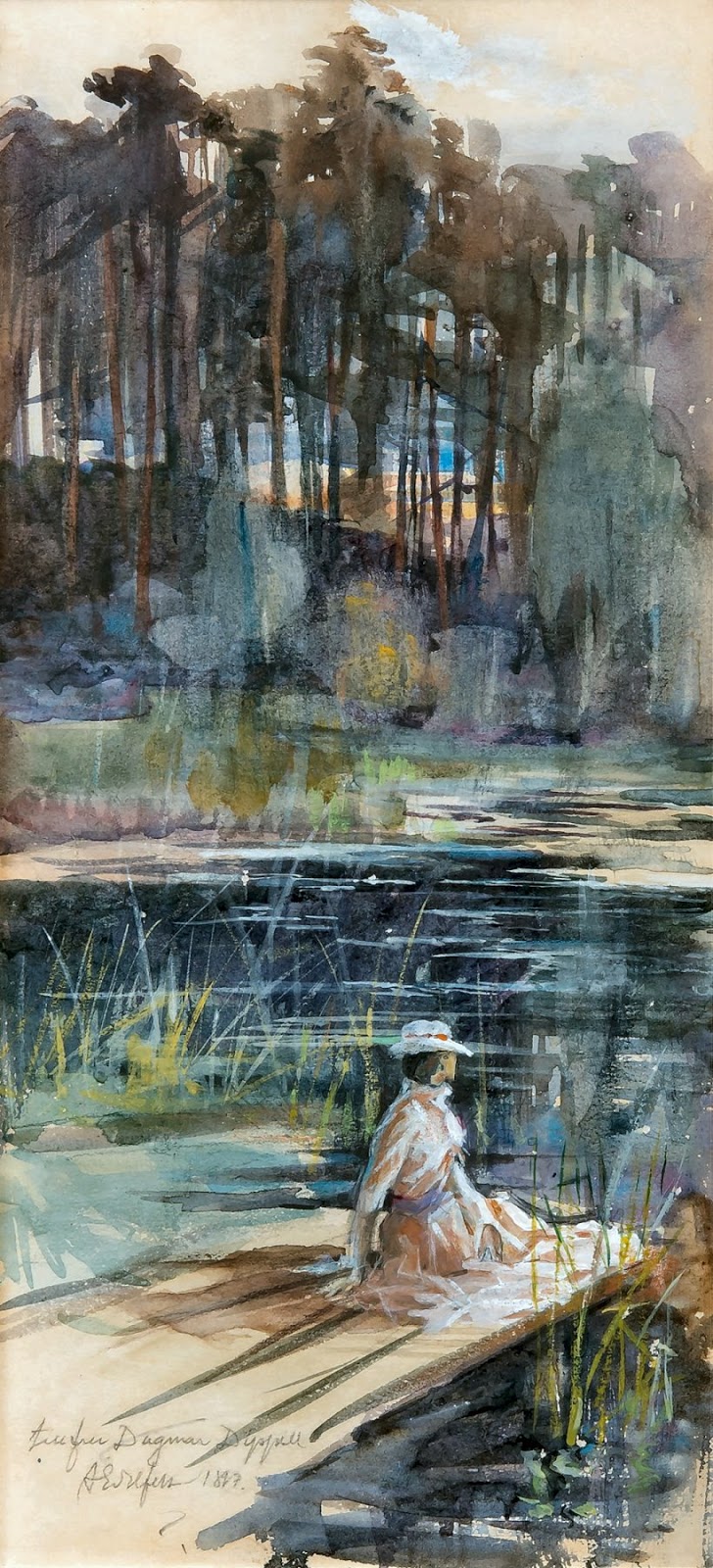 Albert Edelfelt | Naturalist painter | Tutt'Art@ | Masterpieces