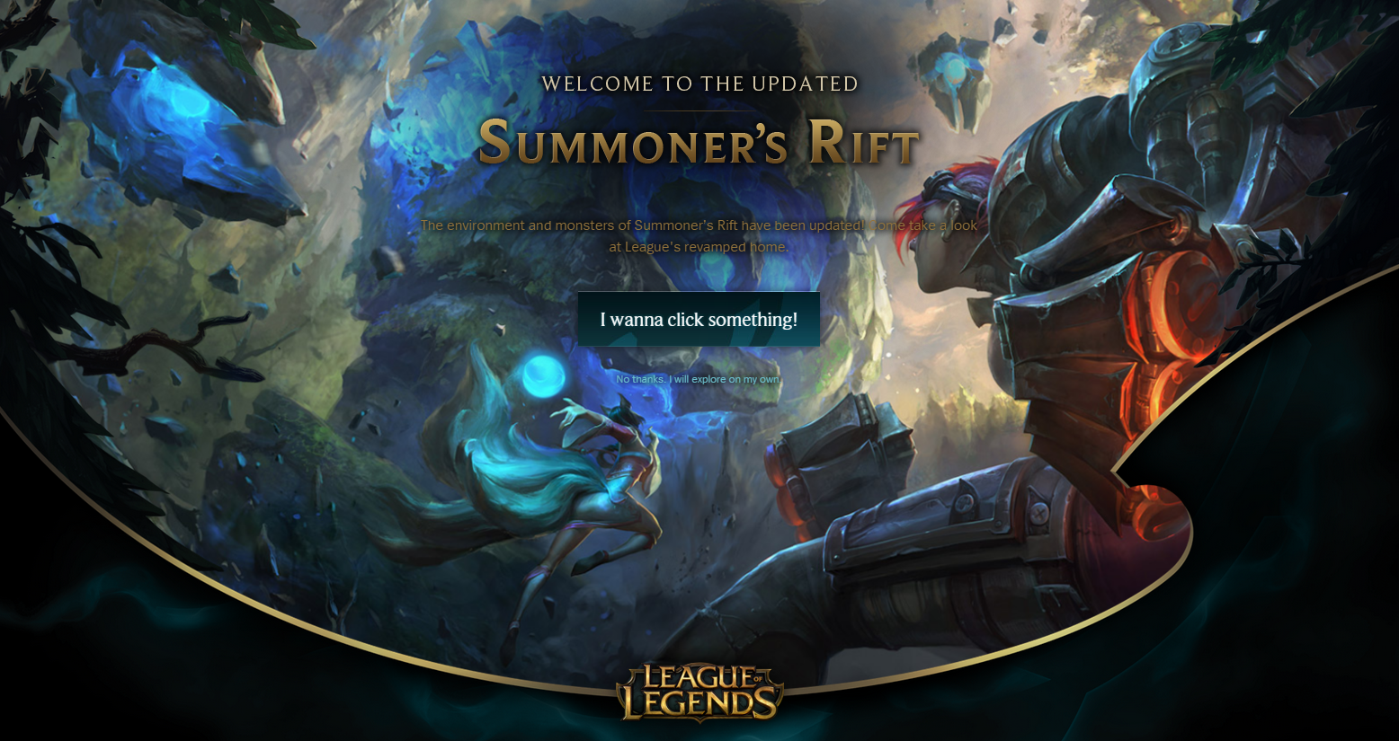 Game 4 Broke - LoLの情報ブログ: Summoner's Riftのプロモーションサイトが公開