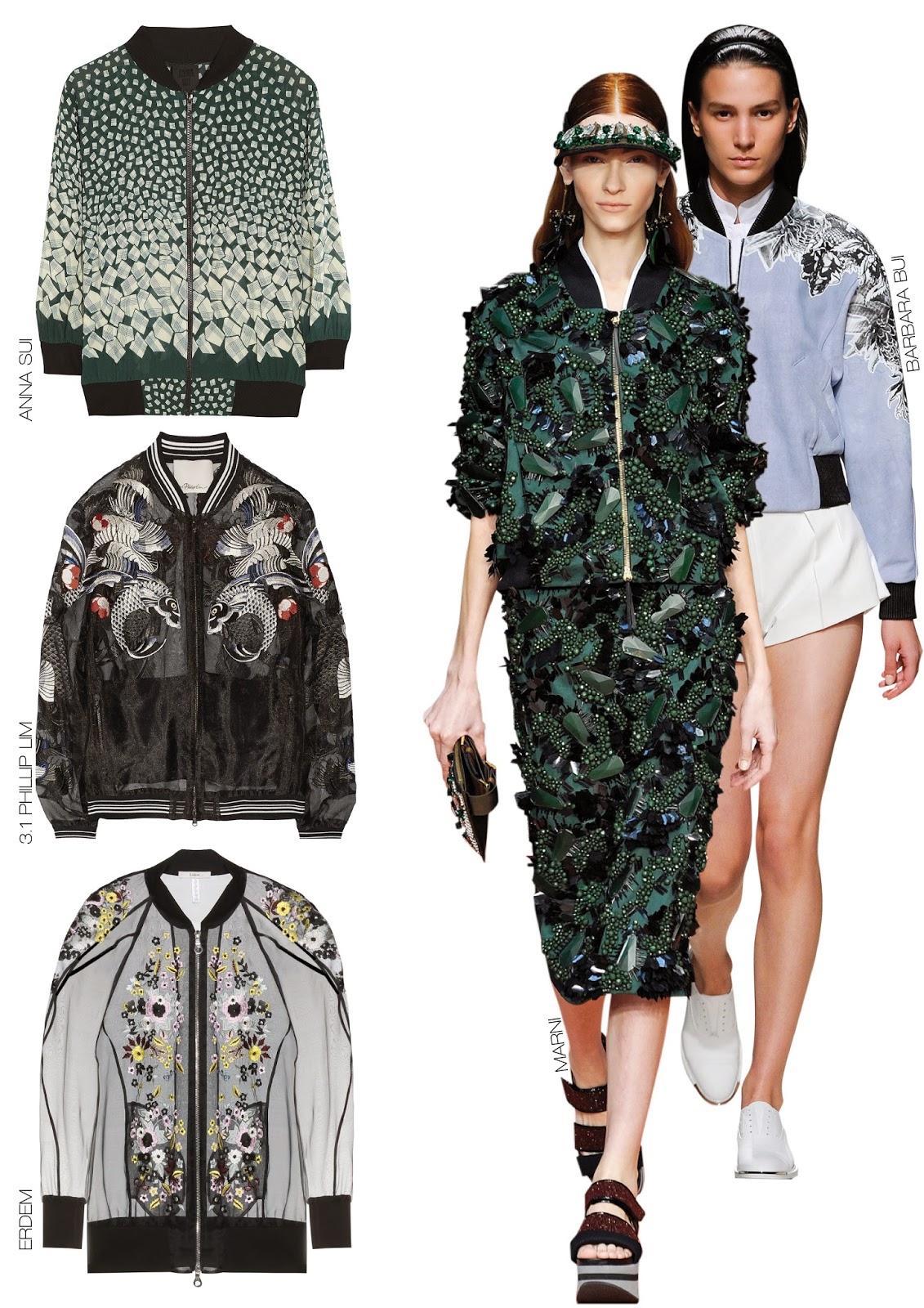 Spring/Summer 2014 Jacket Trend: The Bomber Jacket | STYLE CREDENTIAL