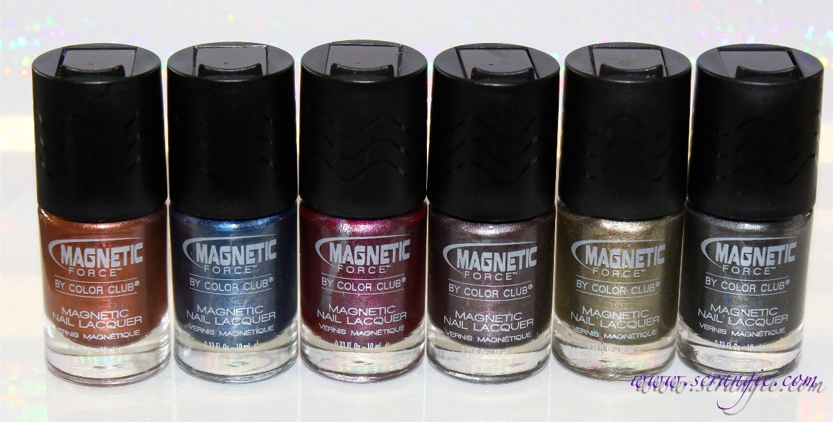 Scrangie: Color Club Magnetic Force Magnetic Polish Collection Spring ...