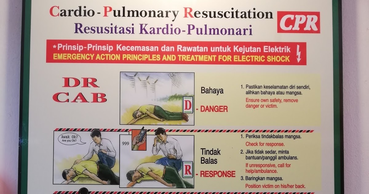 Bumi Safety: CPR SIGNAGE WITH STEEL FRAME