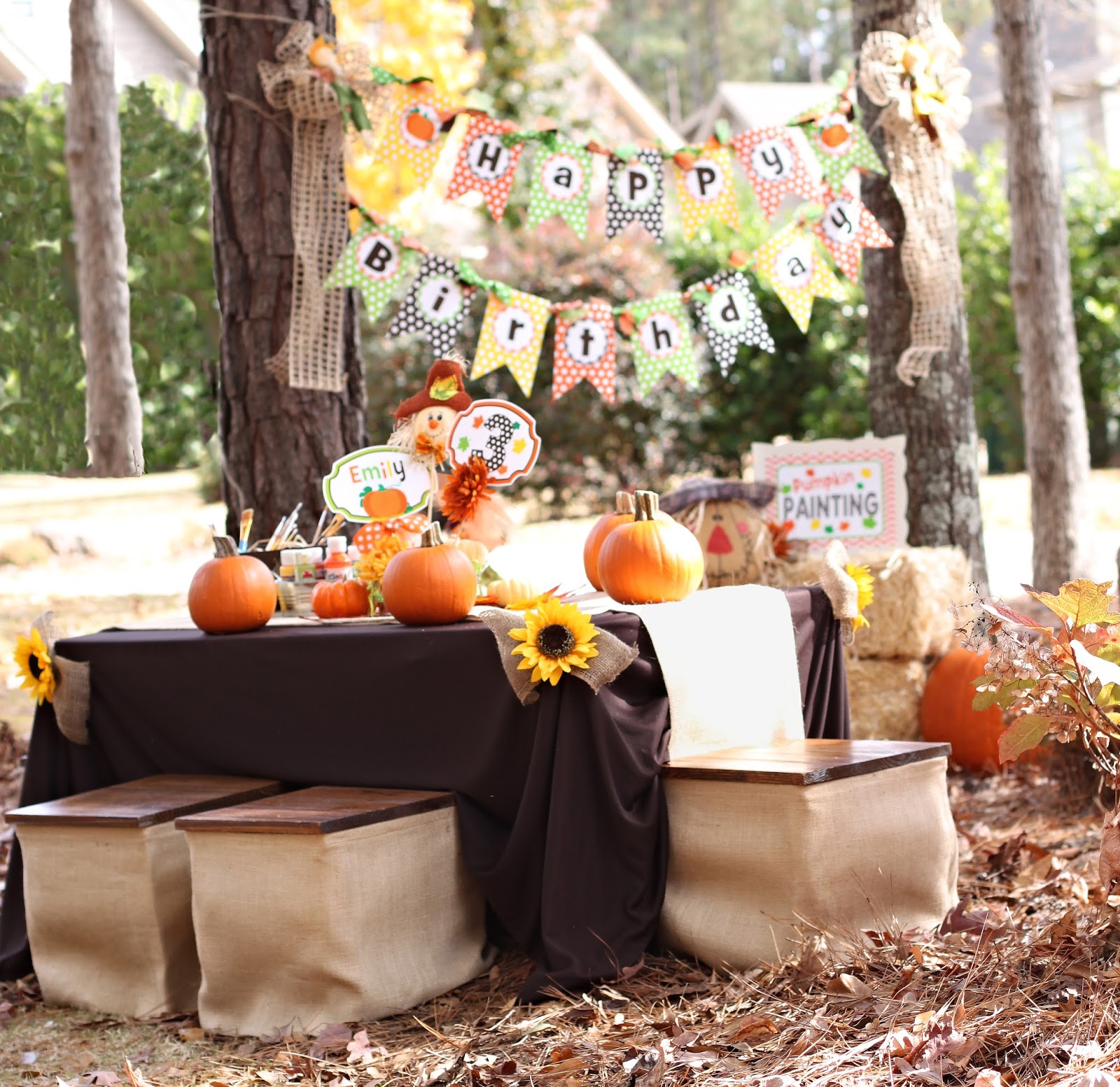 Amanda's Parties To Go: Little Pumpkin Party Set
