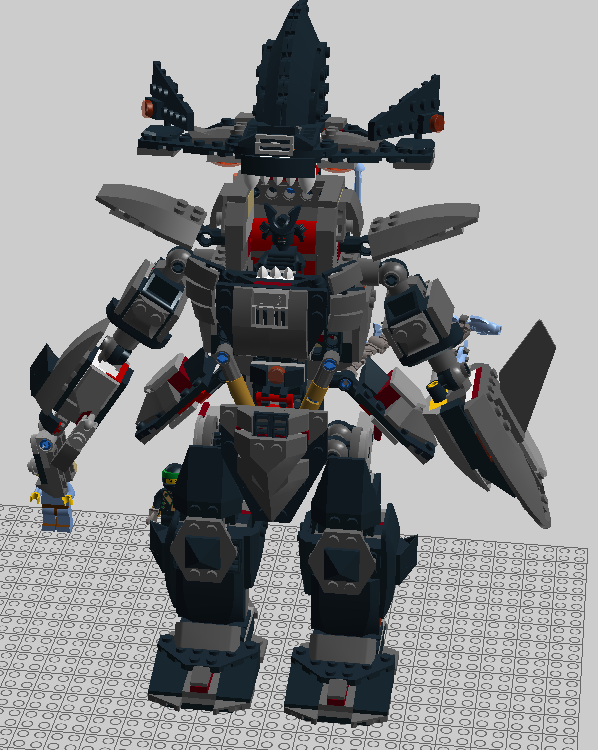 My Underground Base: Lego The Ninjago Movie-----Garma Mecha Man