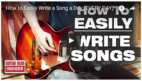 How to Easily Write a Song a Day | Creative Guitar Studio