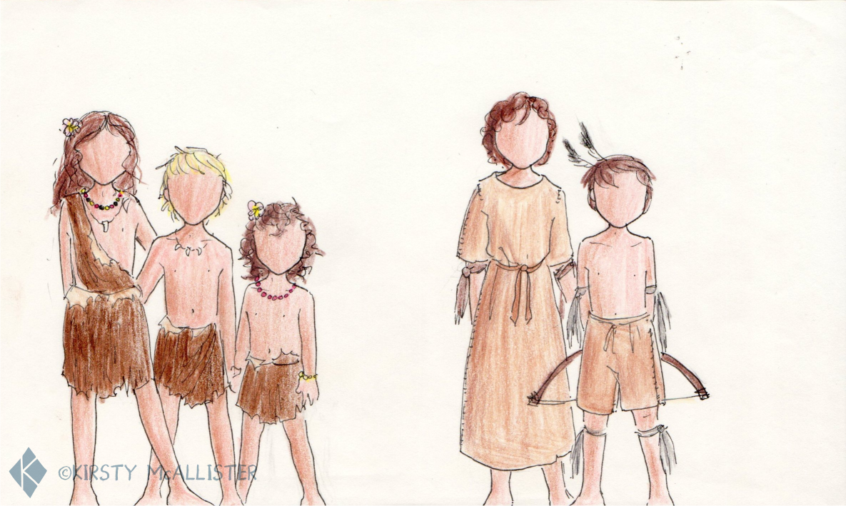 Miscellany of Randomness: Ye Olde Artwork: Children through the ages