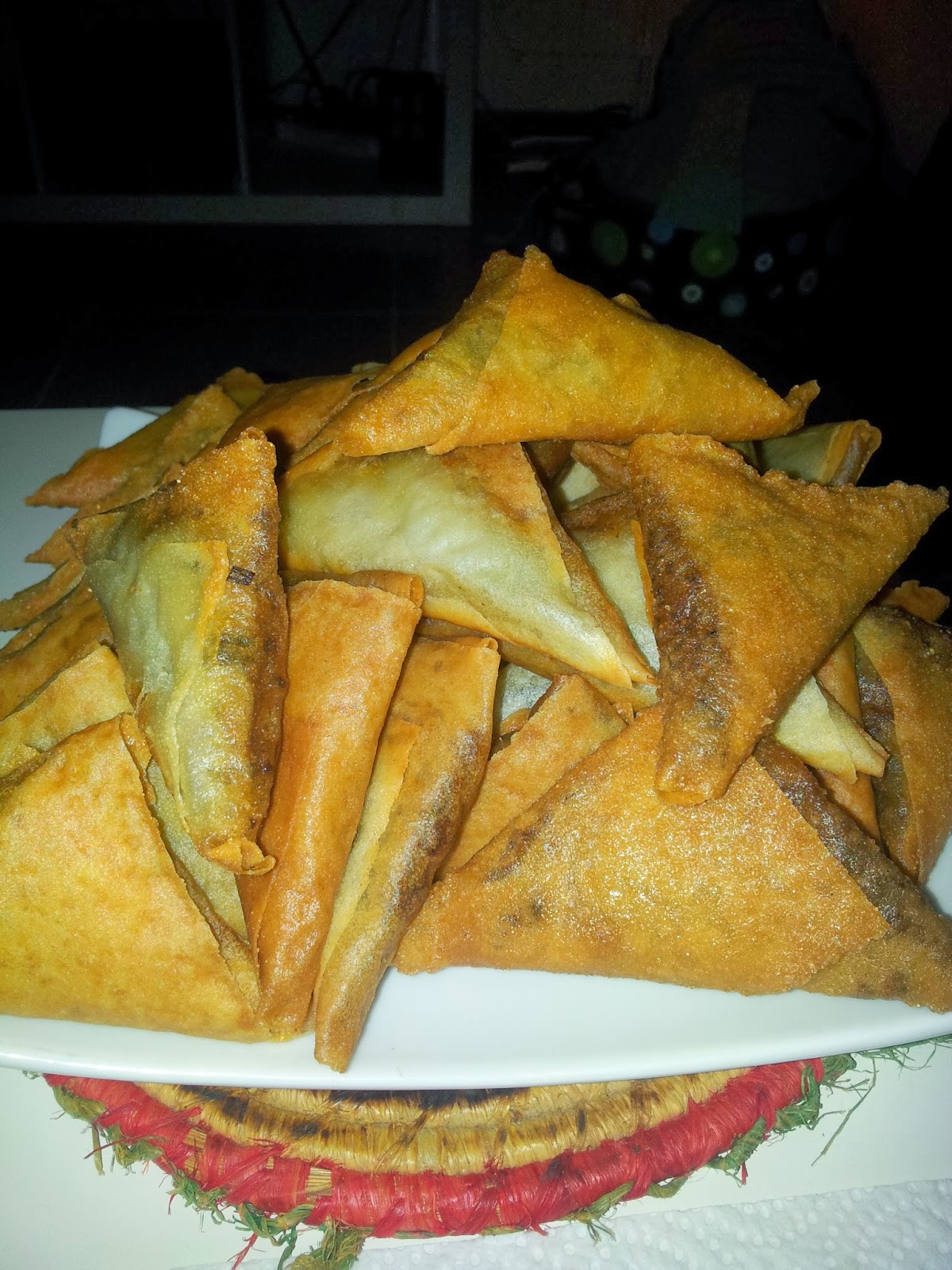 La Cuisine de Yuuko: Samoussa au poulet (façon famille Réunion)