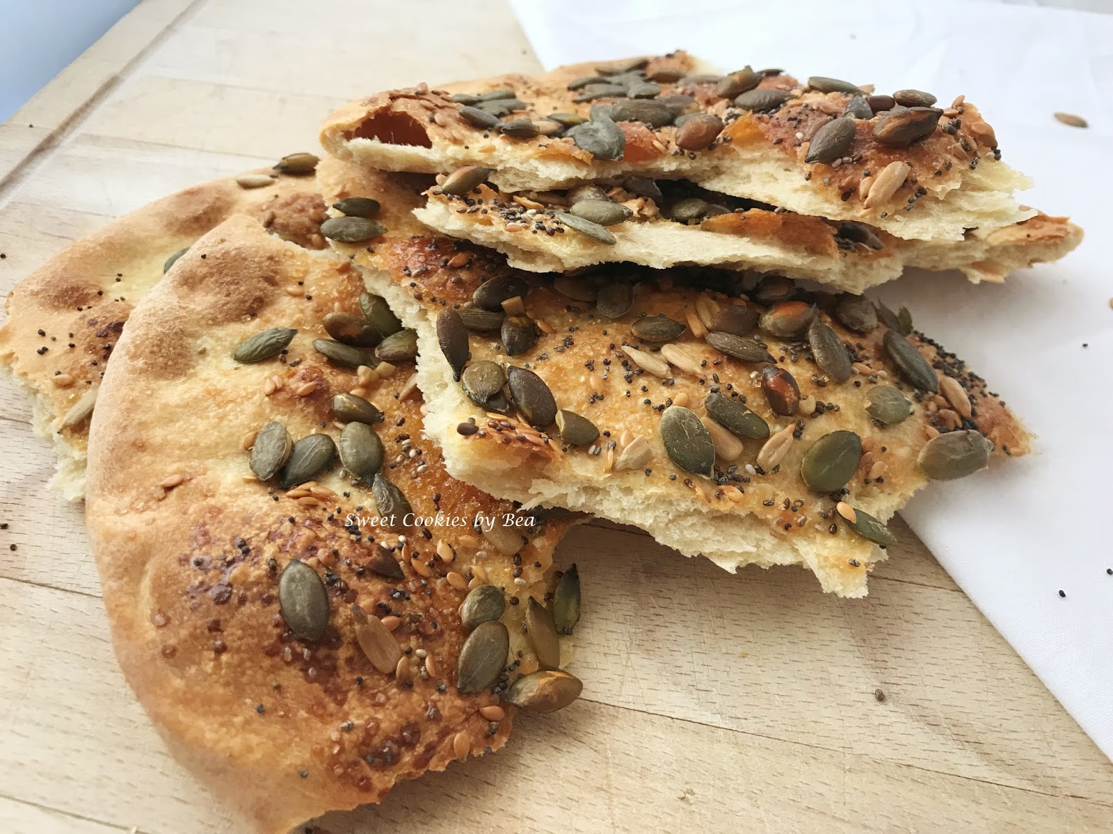 Sweet Cookies by Bea: Pan de coca dulce con semillas