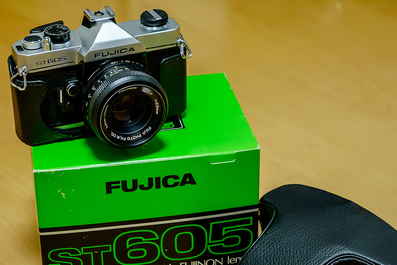 アリバイ日記: 【フィルムカメラ】FUJICA ST605をいただきました！