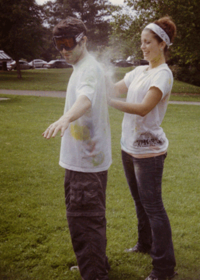 3D GIF Photography: Paint Balloon Fight!