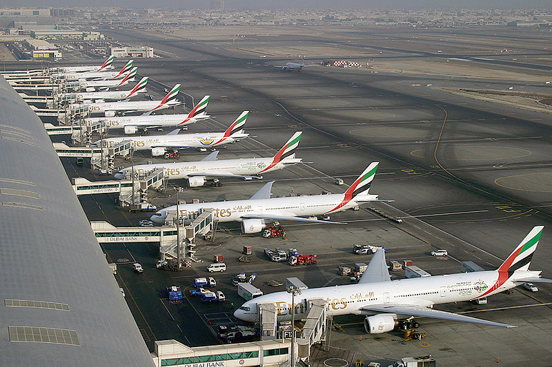 Dubai International Airport is a major aviation hub in the Middle East ...
