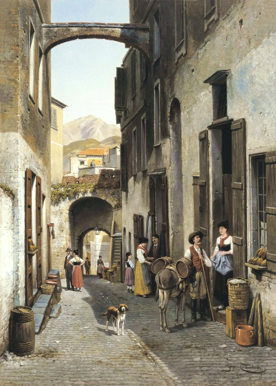 Jacques Carabain | Romantic Realism painter | Tutt'Art@ | Pittura ...