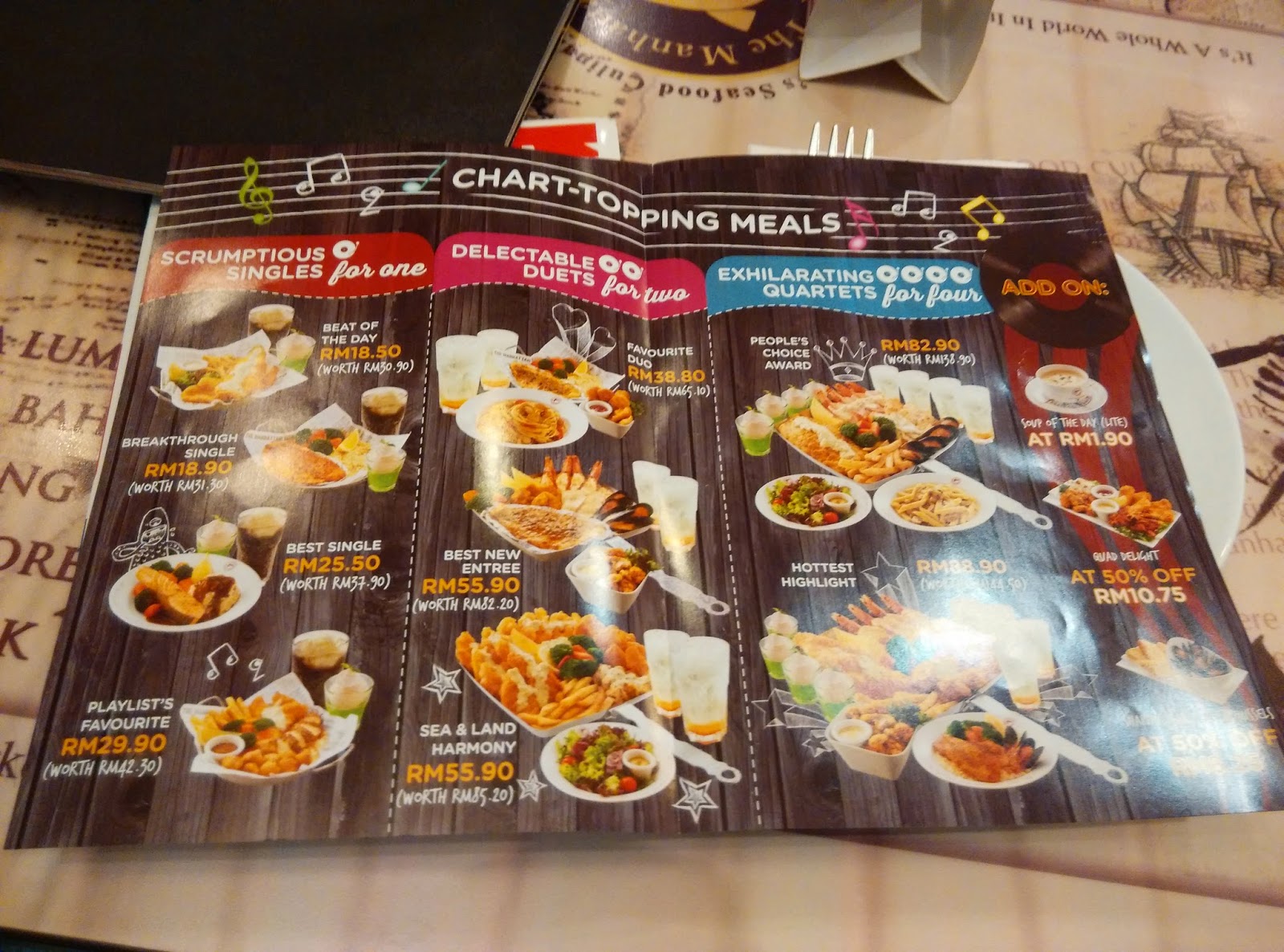 Our Journey : Penang Queensbay Mall - The Manhattan Fish Market Restaurant