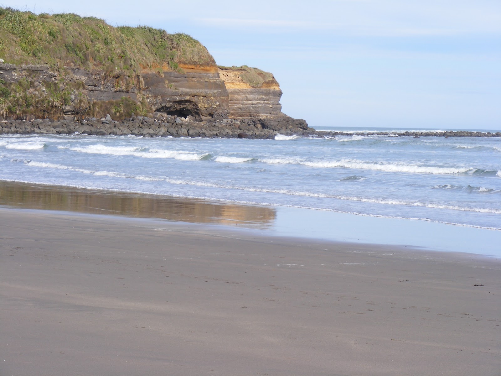 photographing New Zealand: Opunake beach