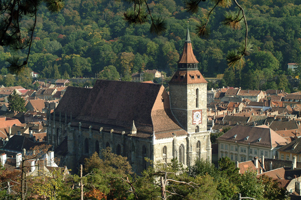 Erdélyi régi fotók: Fekete templom ( Brassó)