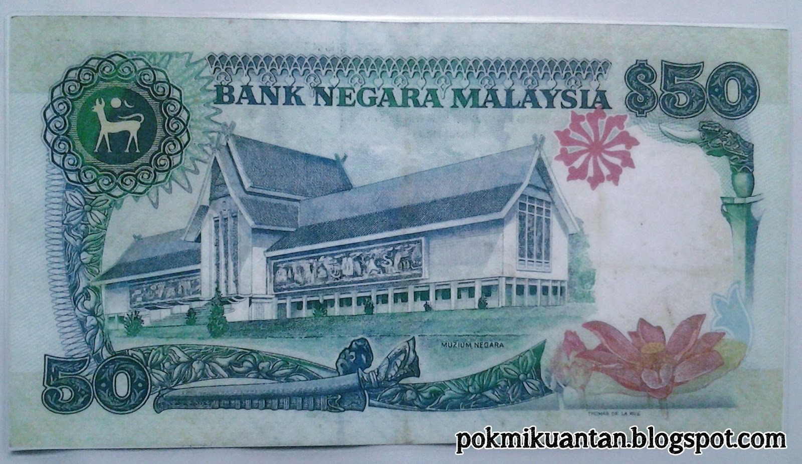 POKMI KUANTAN: Koleksi Wang Kertas Lama Malaysia "RM50.00"