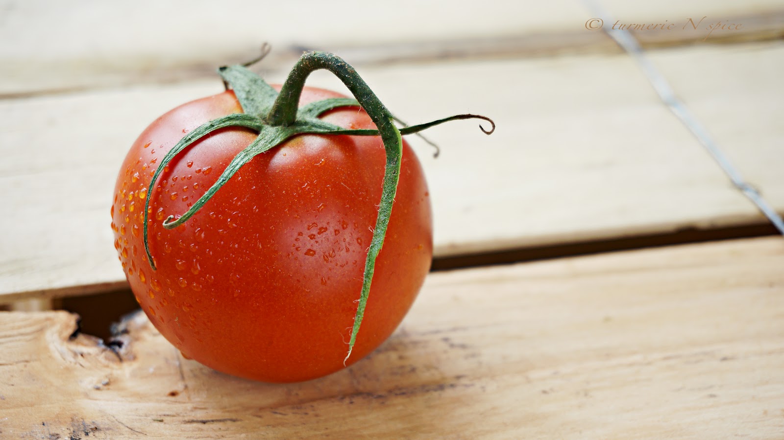 Turmeric n spice: Tomato Fettuccine and Cherry Tomato Starters