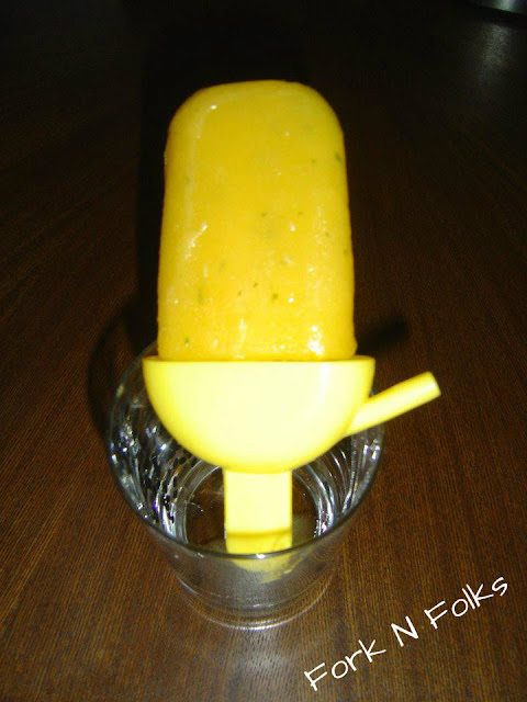 Fork n Folks: Mango Ice Sticks