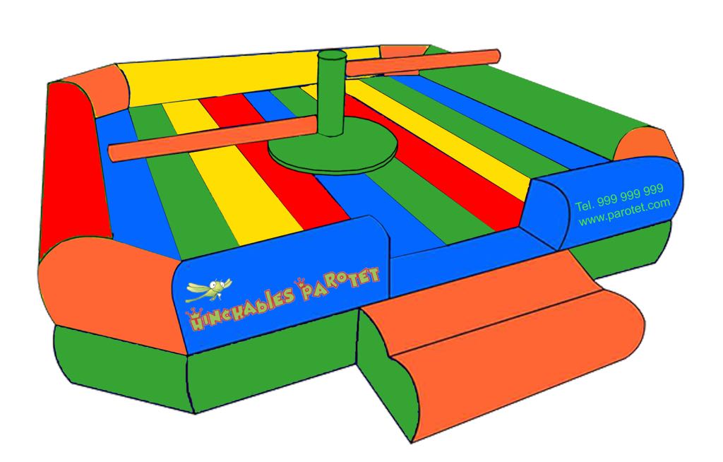 Hinchables Parotet: HINCHABLE BARREDORA VALENCIA