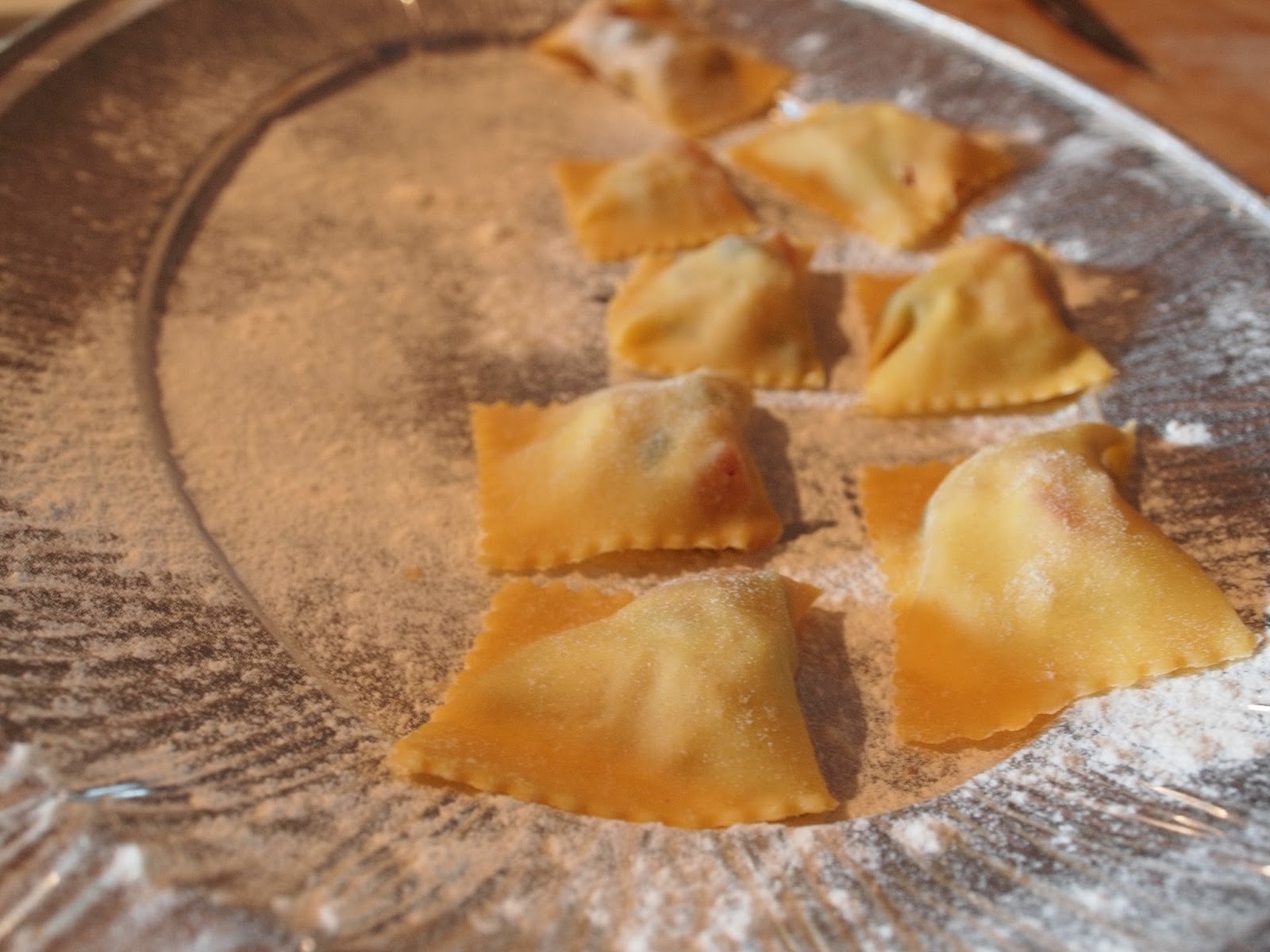 CUCINA DI FOTOGRAFIA: TORTELLACCI DI CECI CON RIPIENO DI PANZANELLA TOSCANA