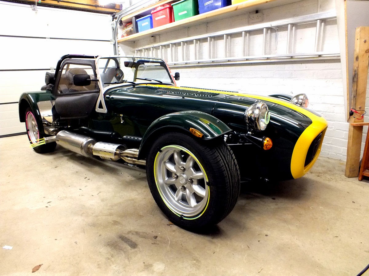 Caterham Seven Build: March 2014
