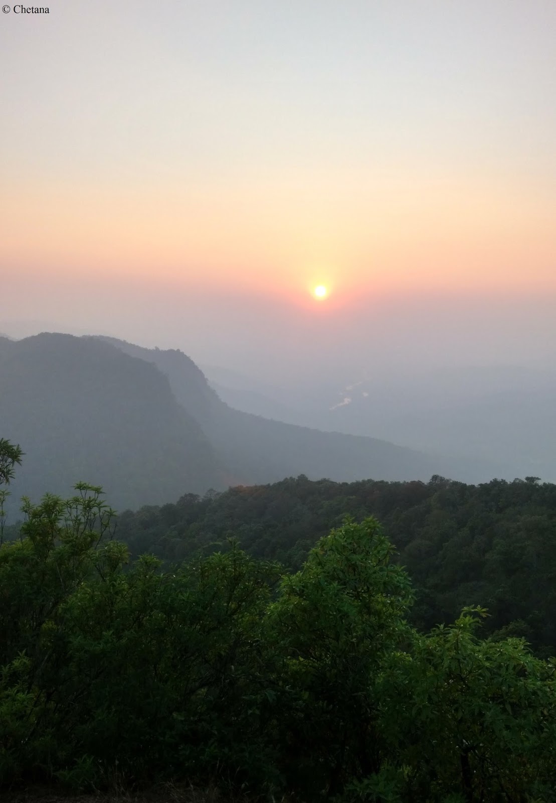 Prayanika - The Journey *******: Bheemana Gudda - A Must Visit Sunset ...