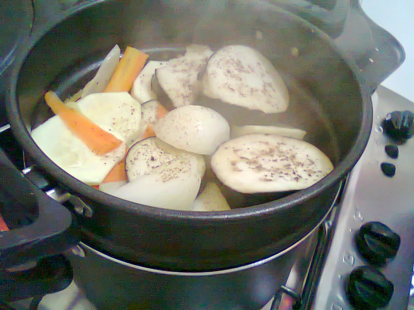 Ipanema Pitanga: Legumes Cozidos no Vapor