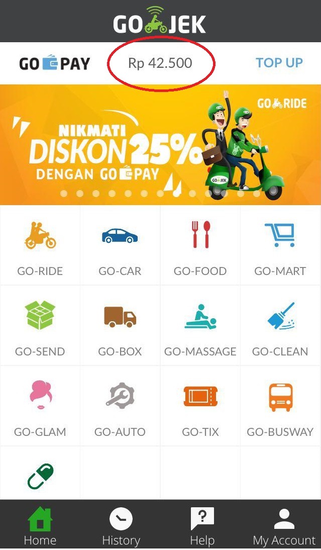 Naik Gojek ? pakai Gopay Lebih Mudah — Look At Me