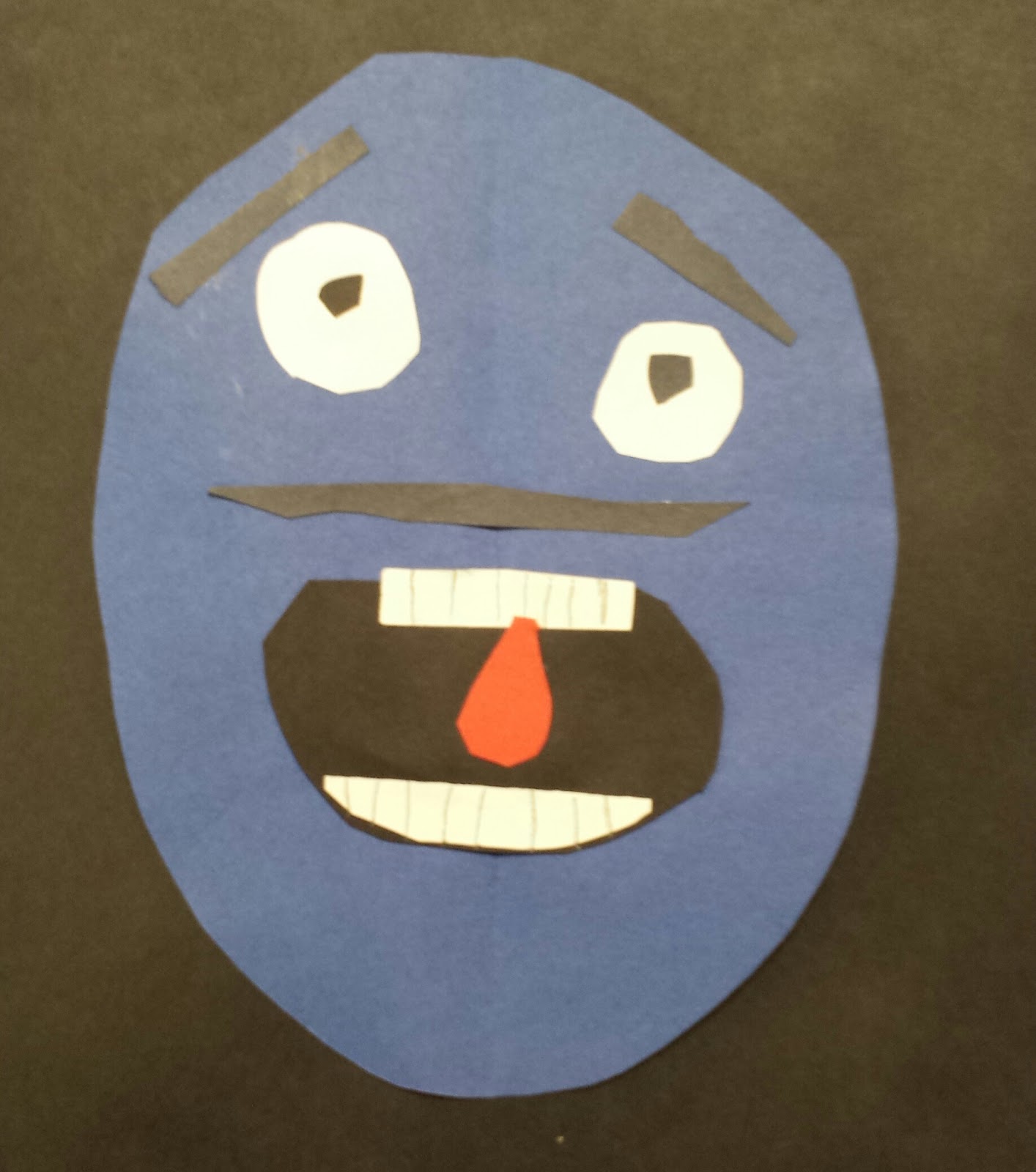 ART WITH SCHMIDT: 2nd Grade - Mood Mask