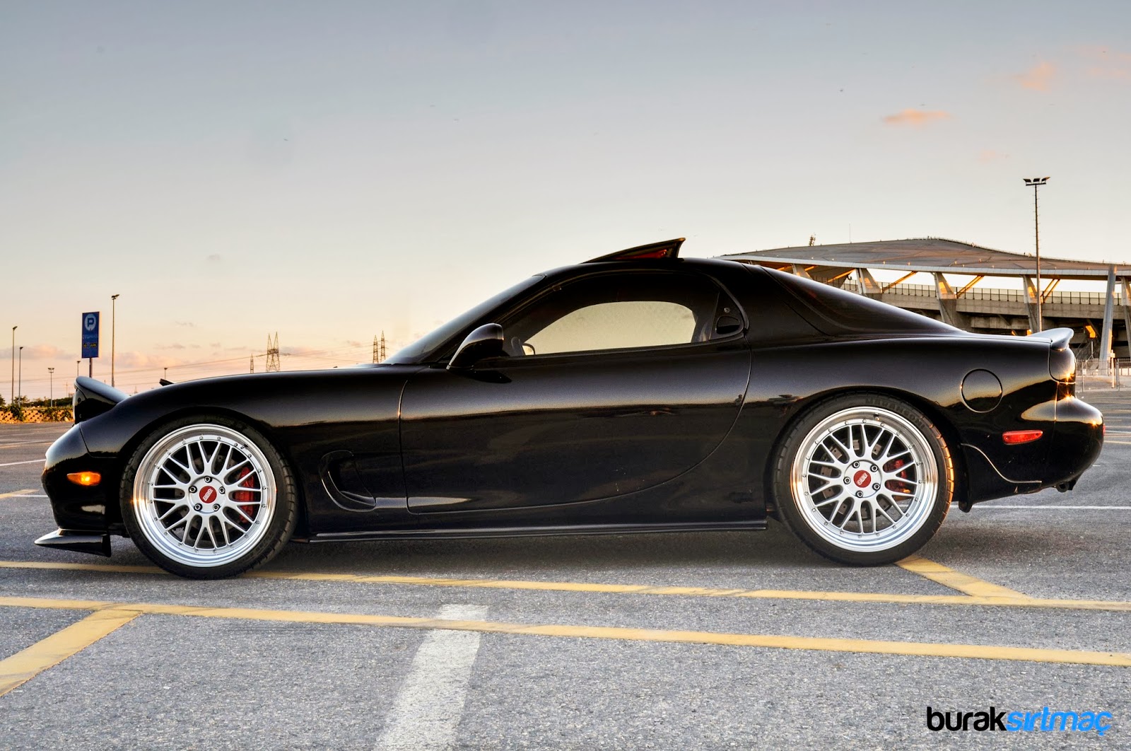 Burak Sırtmaç Photoshoot's: Mazda FD RX7 2JZ Swap