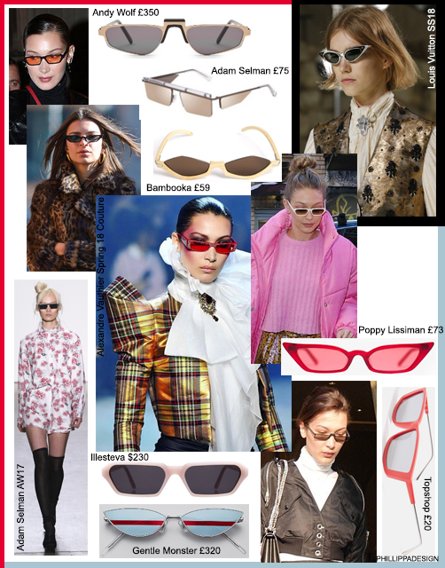 PhillippaLovesDesign: On Trend Now - Short Frame Sunnies