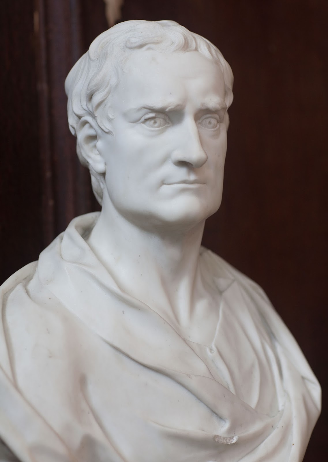 Bath, Art and Architecture: Bust of Isaac Newton, Wren Library, Trinity ...