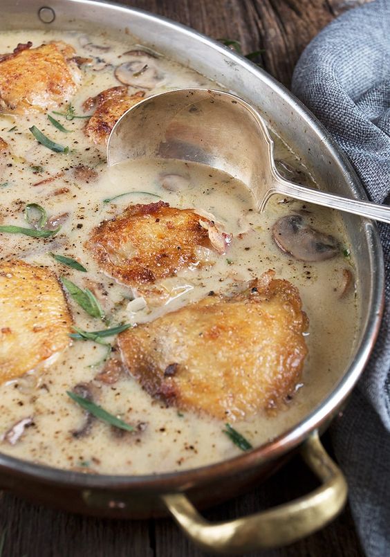 Saucy French Chicken - Easy Food To Make