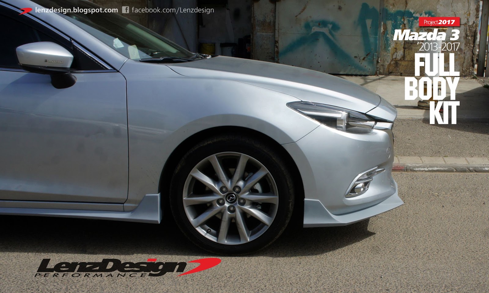 Mazda 3 BM Hatchback Lenzdesign Bodykit 2013-2019
