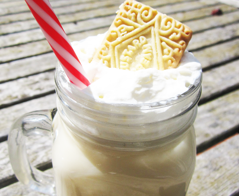 Food | Custard Cream Milkshake Recipe — VVNightingale