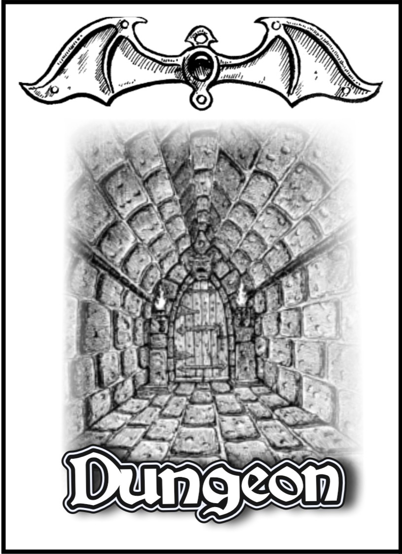 Dungeon Adventure Cards, FREE card driven Dungeon Bash.