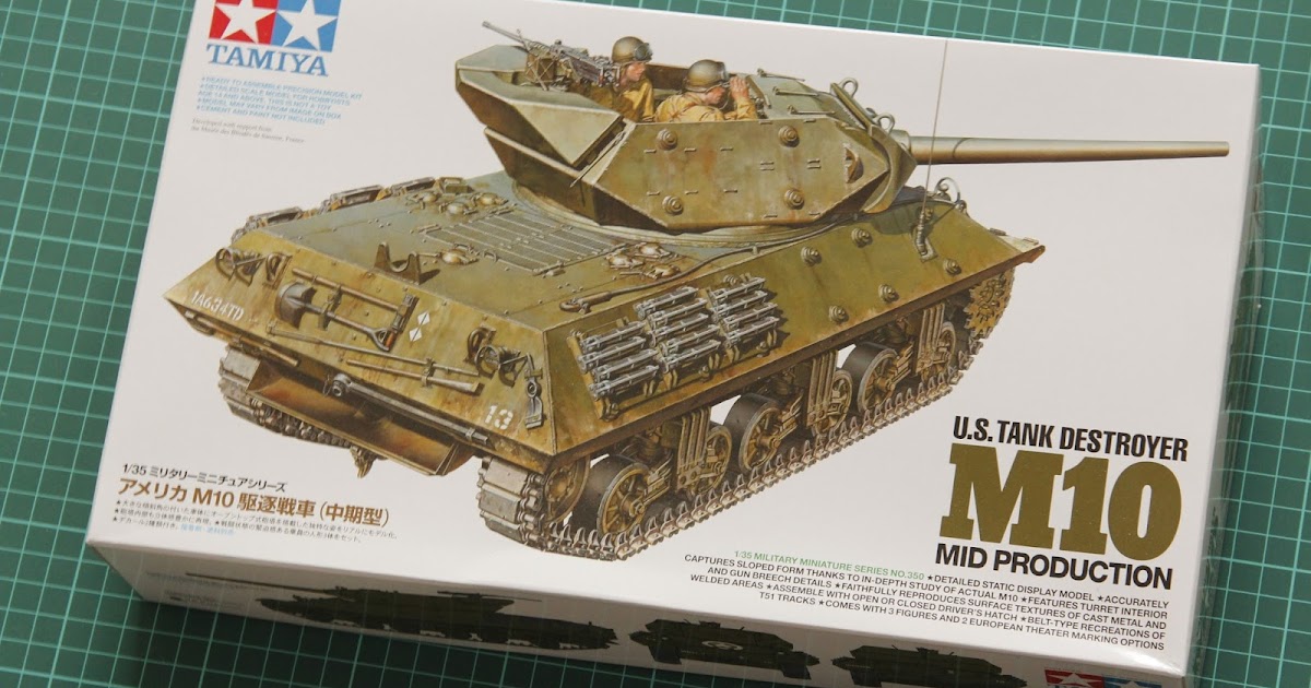 Tamiya 1/35 M10 Mid Production (35350) - DetailScaleView