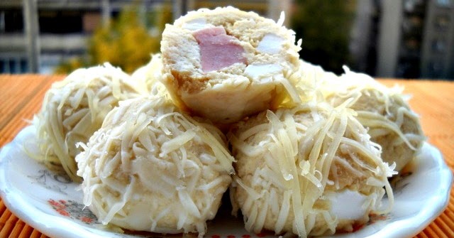 Kuhinjske pričice: UKUSAN RUČAK NA BRZINU....SLANE RAFAELO KUGLICE