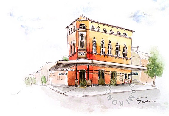 Urban Sketchers Australia: Pub Crawl In Newtown