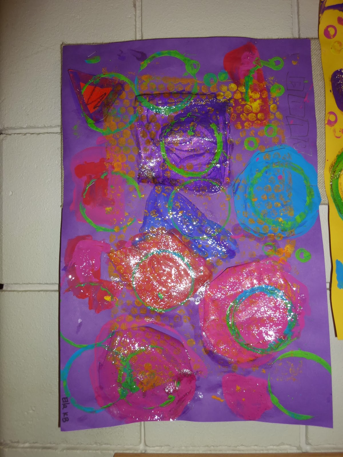 Mrs. Werner's Art Room: Kinder Abstract Art