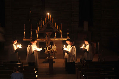 New Liturgical Movement: Tenebrae at Wyoming Catholic College