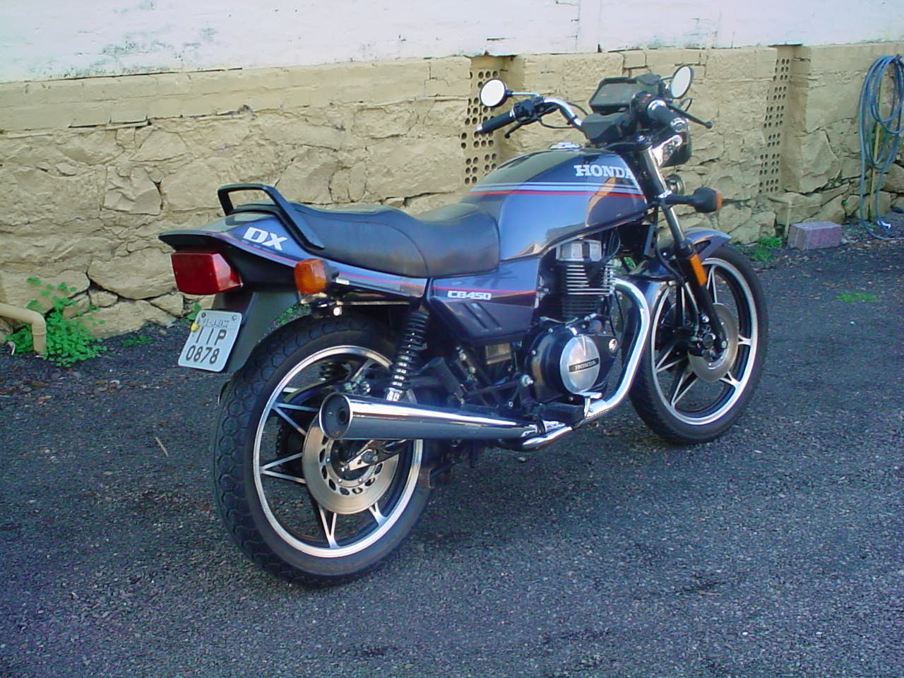 Minhas motos: Honda CB 450 DX 1988 ~ Este é o Blog Coizaradas