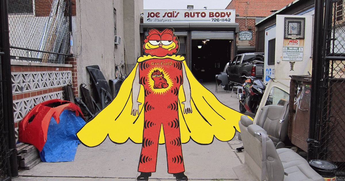 Frankie's Apartment: Garfield-Man