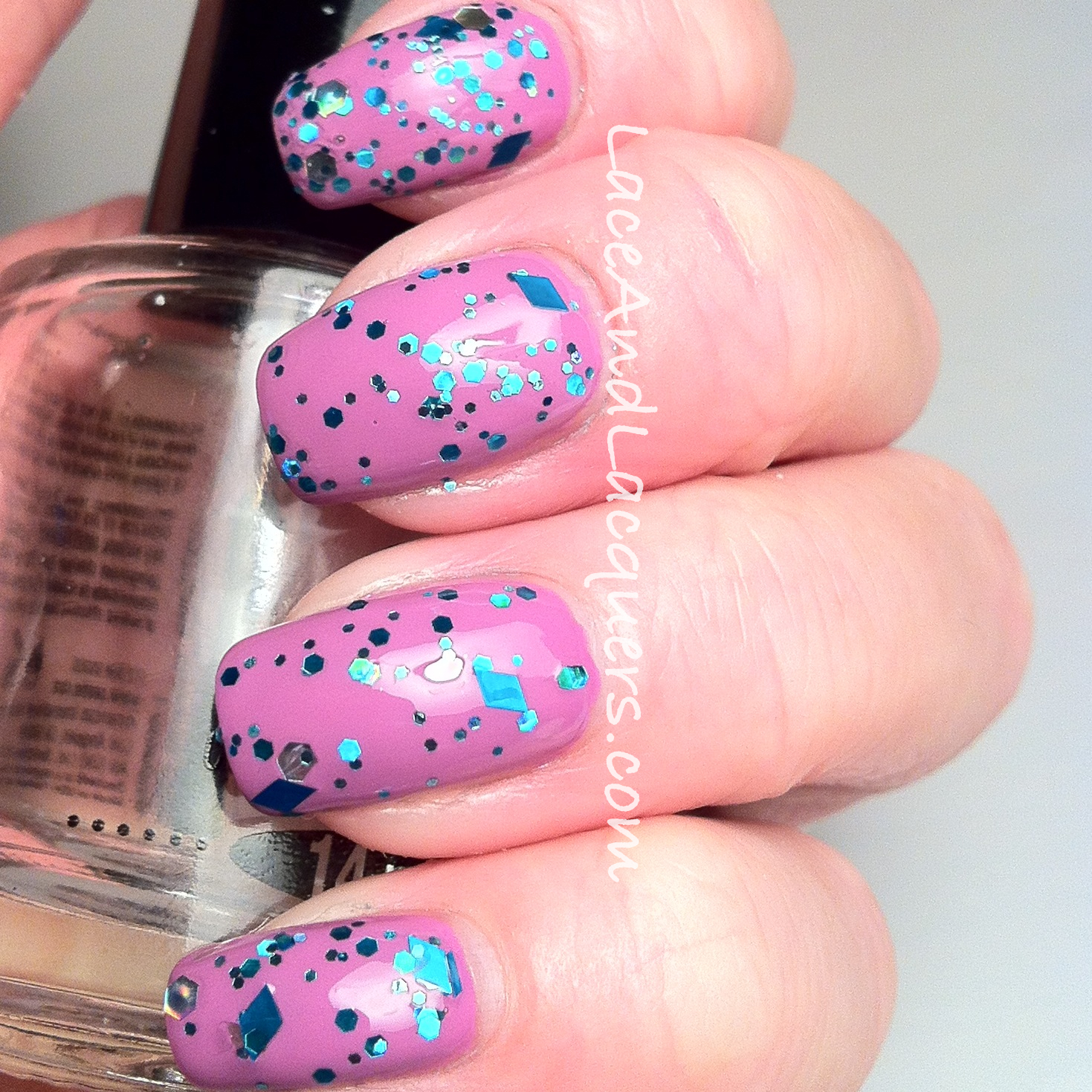 Lace and Lacquers: MAKEUP YOUR FACE: Teal Love = Real Love over ZOYA Perrie