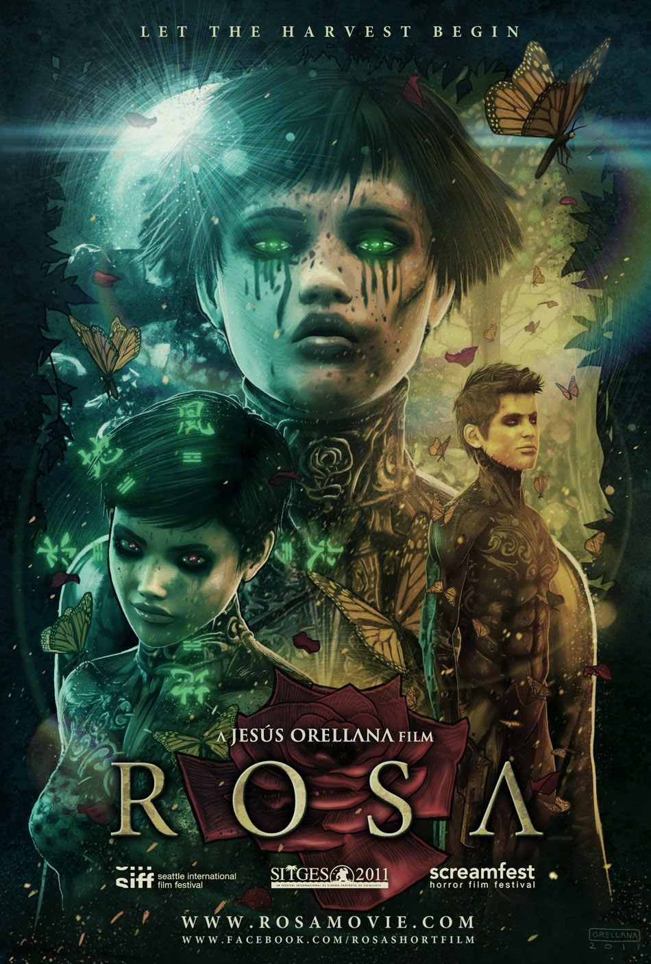 Dark Wolf's Fantasy Reviews: Short film - ROSA, directed by Jesús Orellana